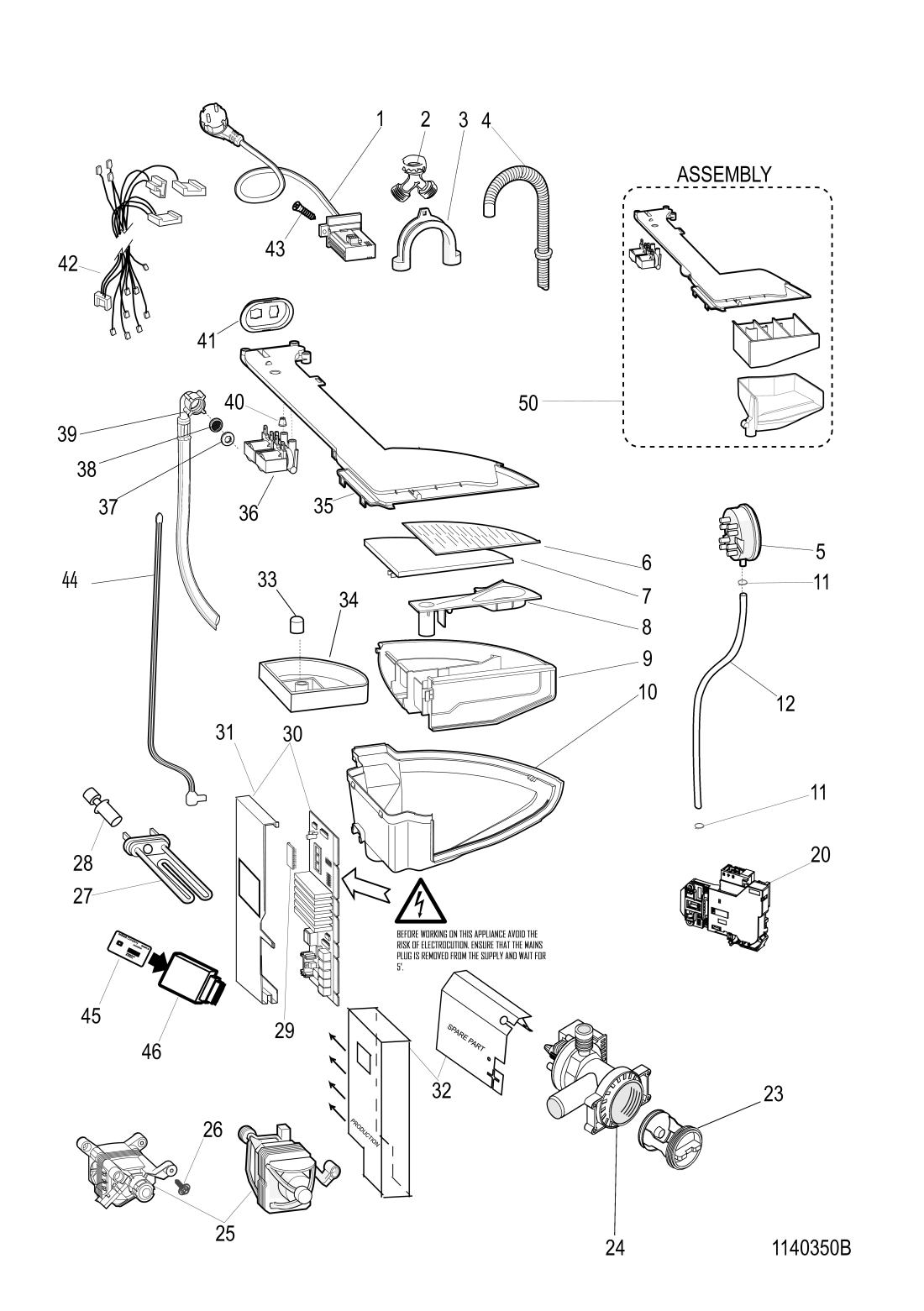 Iwc6165suk 30626460000 - Indesit Spare Parts