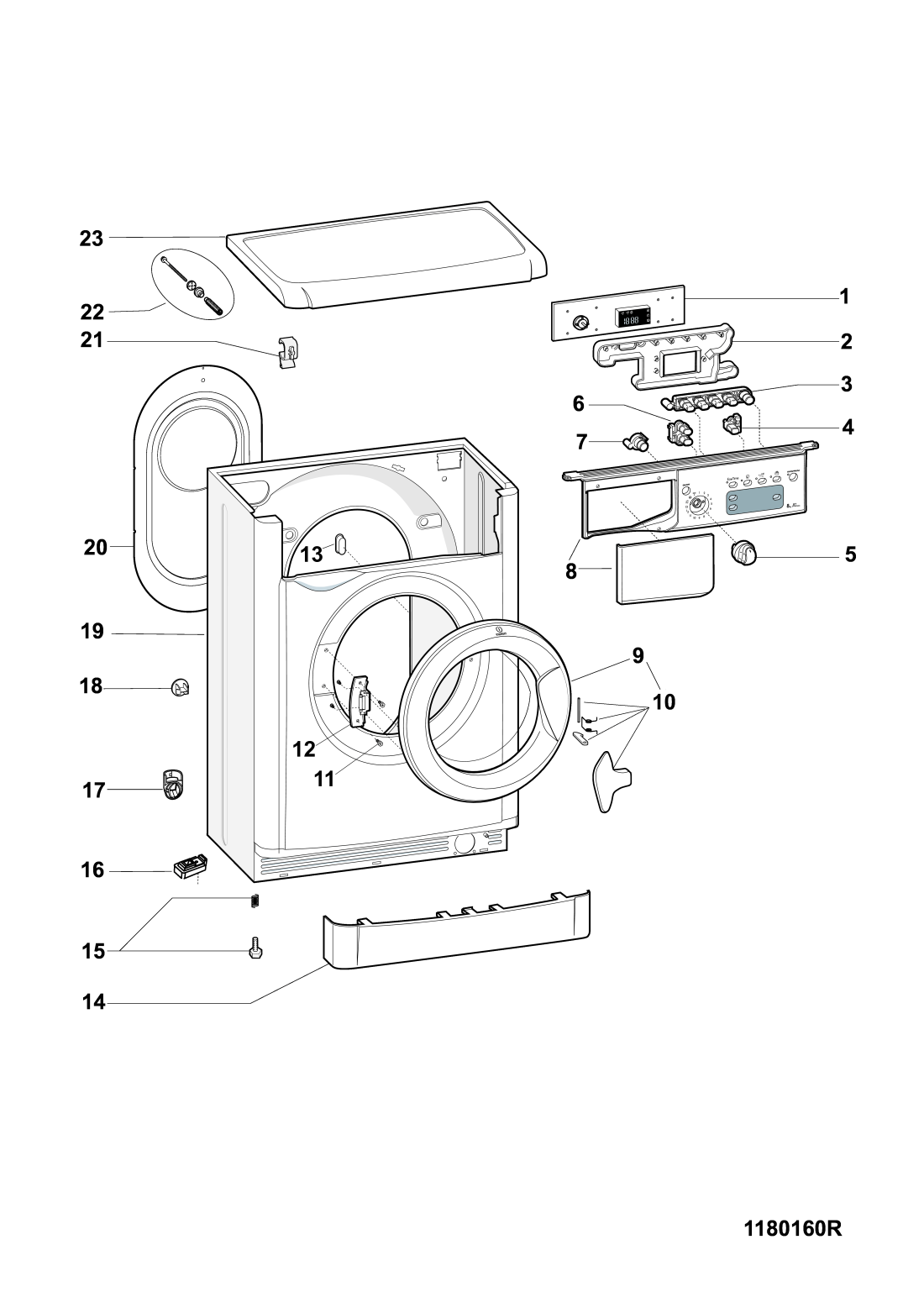 Iwue4105cis 24629240000 - Indesit Spare Parts