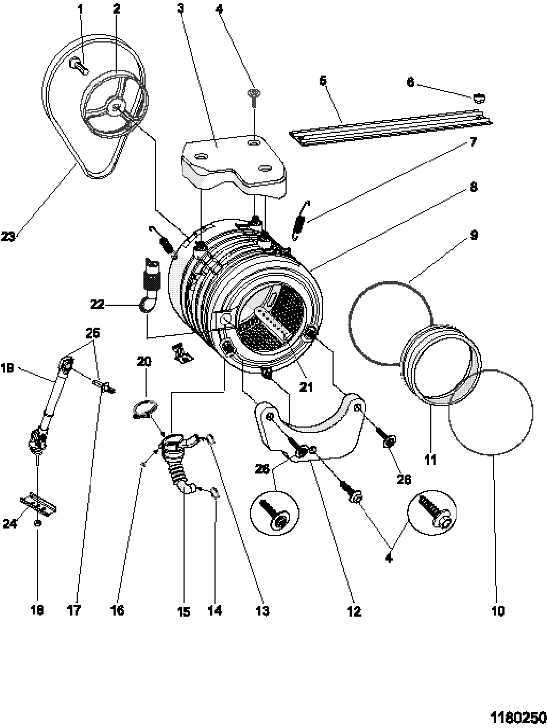 Iwb61051cecoeu 85874560000 - Indesit Spare Parts