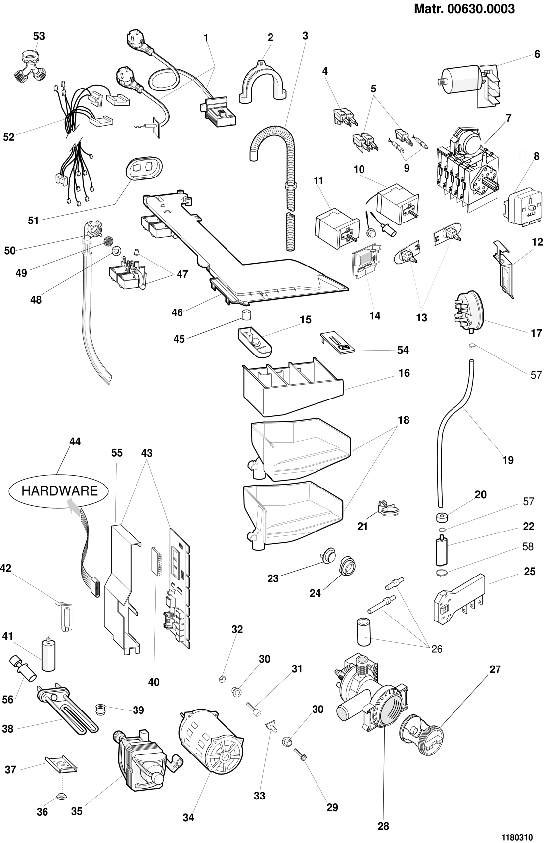 W128xsp 80244280030 - Indesit Spare Parts