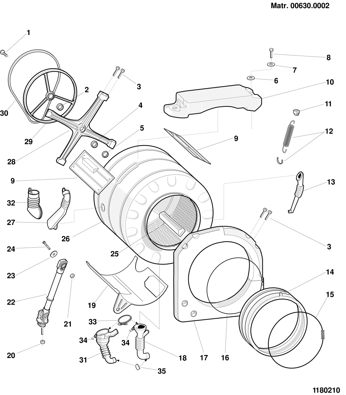 W128xsp 80244280030 - Indesit Spare Parts