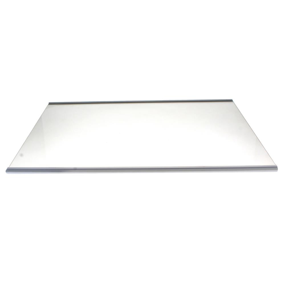 Glass Shelf Crisper+silver+white Profile J00644654 - Indesit Spare Parts